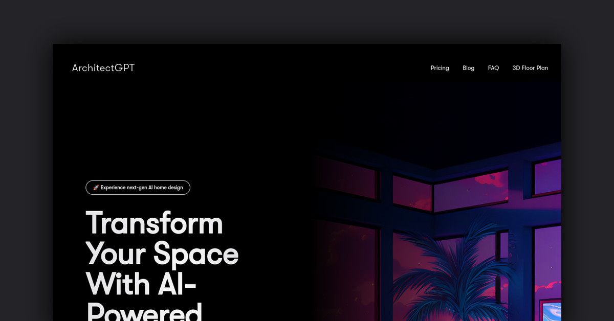 ArchitectGPT: AI-Powered Home & Property Design Tool | Deepgram