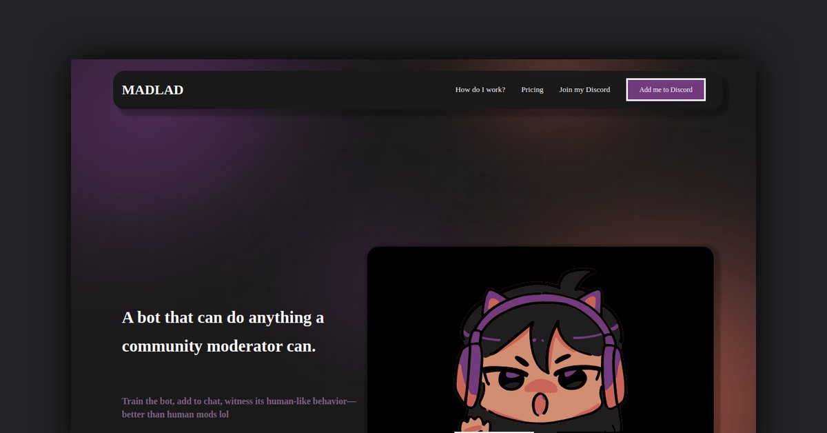 Madlad: The Ultimate AI-Powered Community Moderation Bot | Deepgram