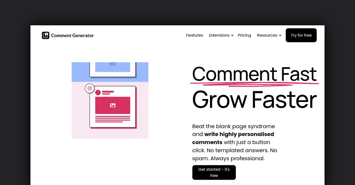 Comment Generator - Callin