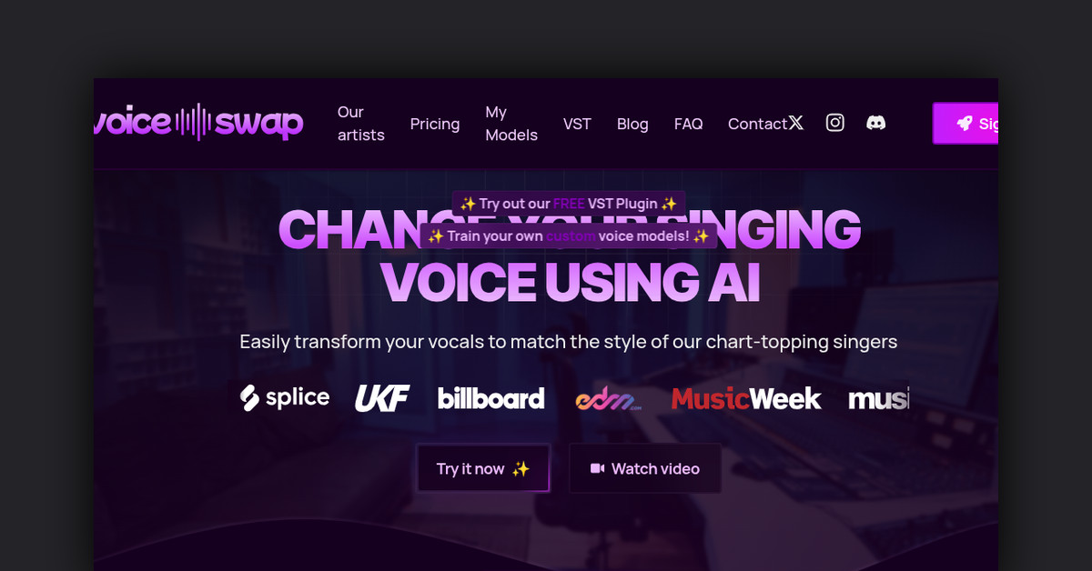 Voice-Swap: AI Vocal Style Transfer App | Deepgram